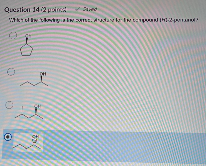 Solved Question 14 (2 points) Saved Which of the following | Chegg.com