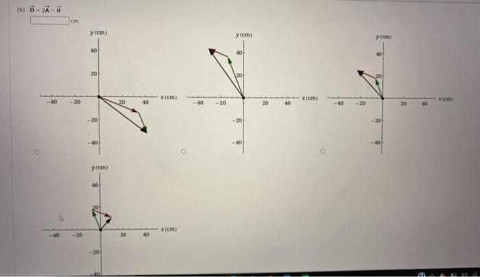 Solved Two position vectors and are shown in the diagram | Chegg.com