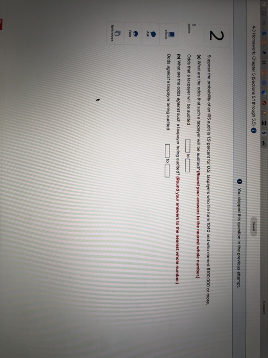 Solved Hd 4 3 Homework Chapter 5 Sections 5 1 Through 5 5