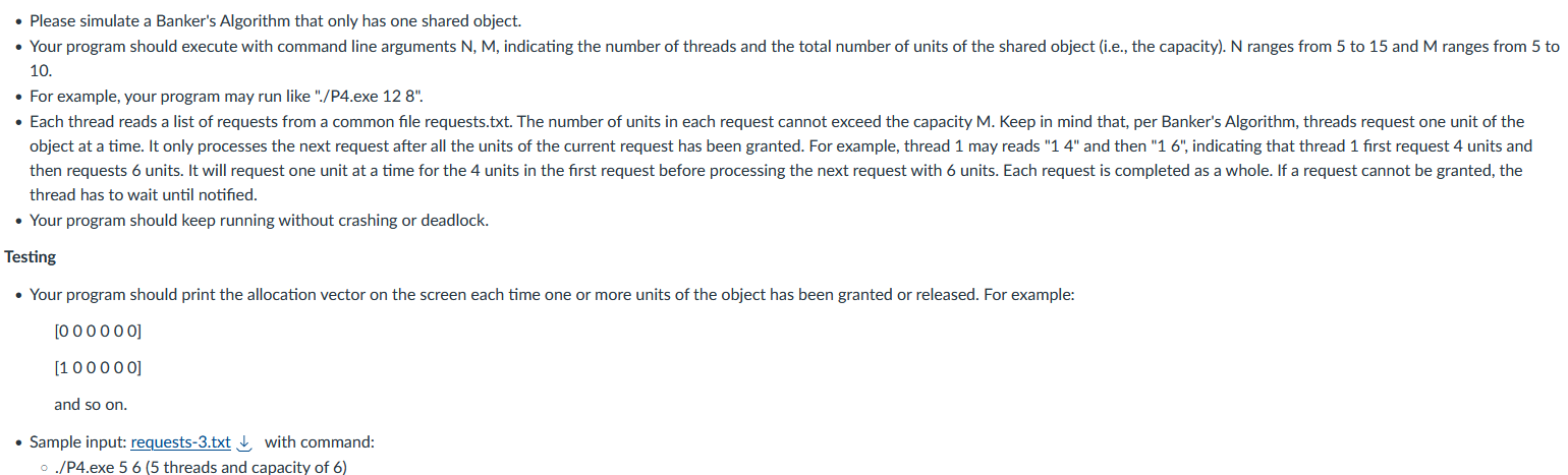 Solved Using c++ ﻿and a cygwin enviornment, how would we | Chegg.com
