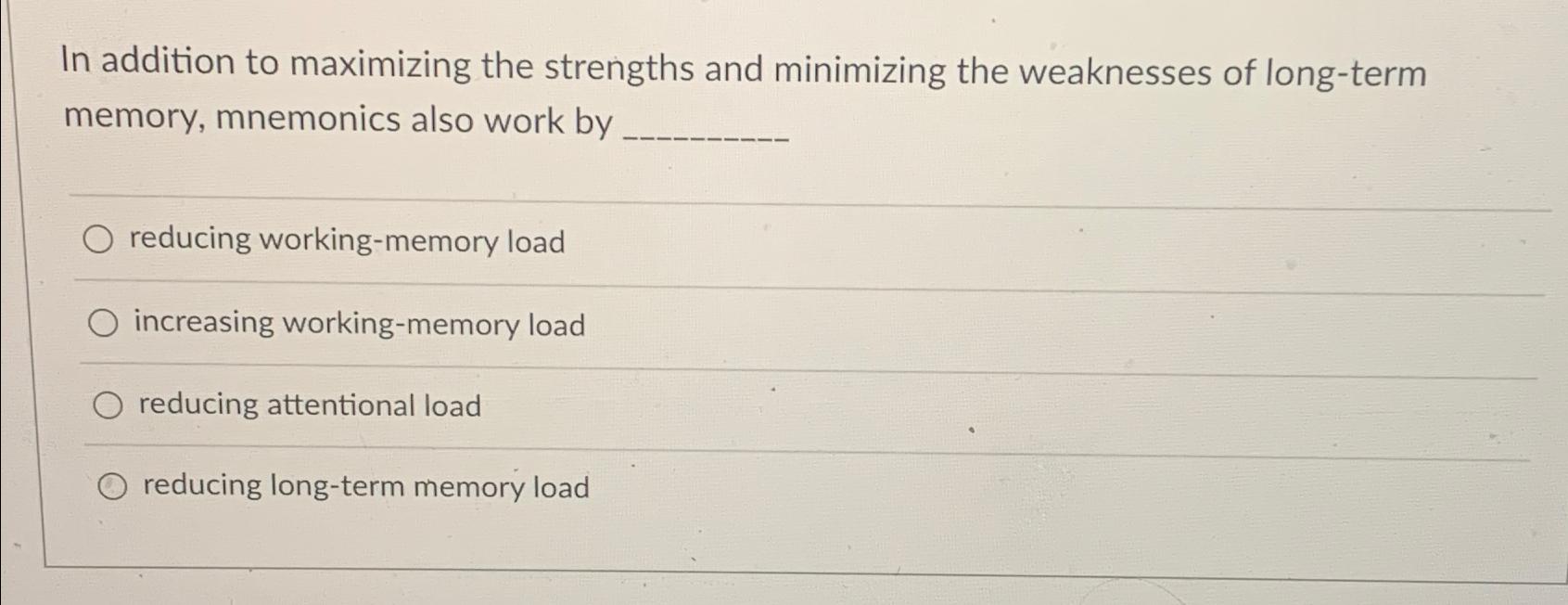 Solved In addition to maximizing the strengths and | Chegg.com