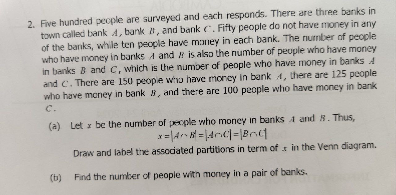 Solved THE PRINCIPLE OF INCLUSION-EXCLUSION | Chegg.com