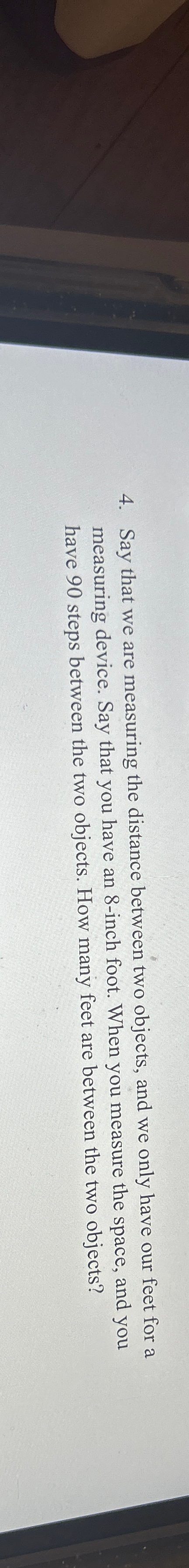 Solved Say that we are measuring the distance between two | Chegg.com
