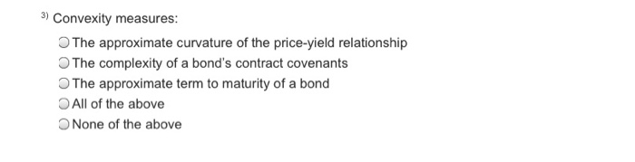 Solved 3) Convexity measures: The approximate curvature of | Chegg.com