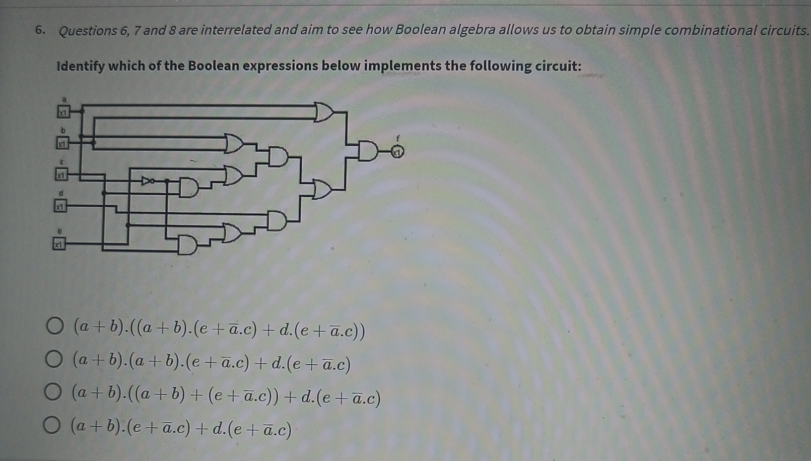 Solved Questions 6, 7 ﻿and 8 ﻿are interrelated and aim to | Chegg.com