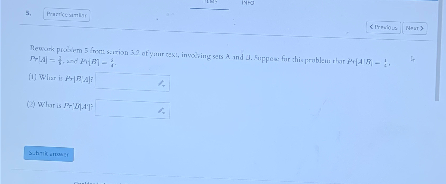 Solved Rework problem 5 ﻿from section 3.2 ﻿of your text, | Chegg.com