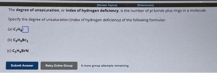 Solved [Review Topics] [References] The degree of | Chegg.com