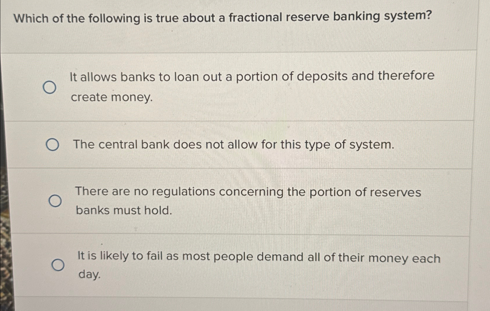 Solved Which of the following is true about a fractional | Chegg.com
