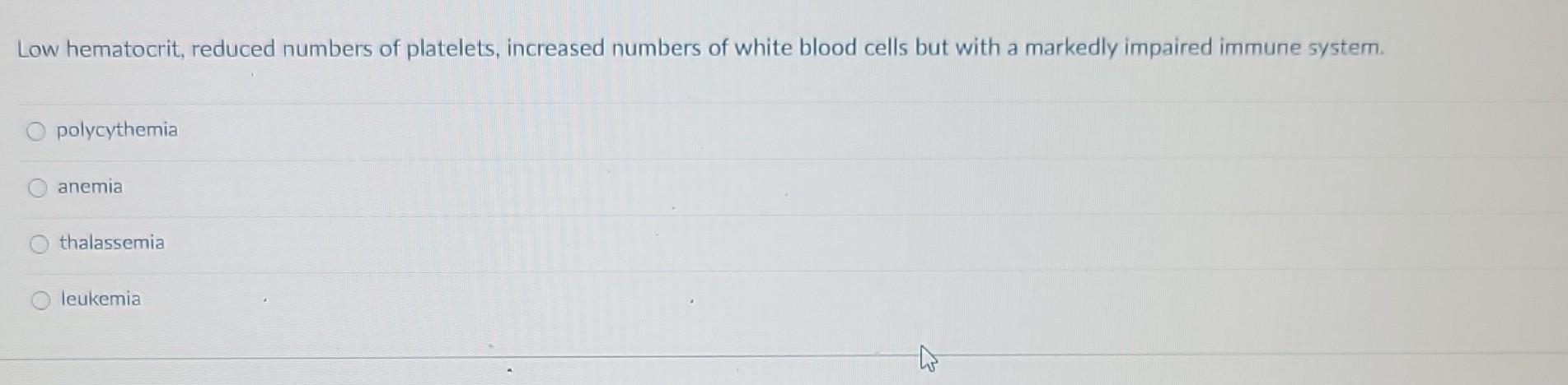 Solved Large, irregular RBCs; multi-segmented | Chegg.com