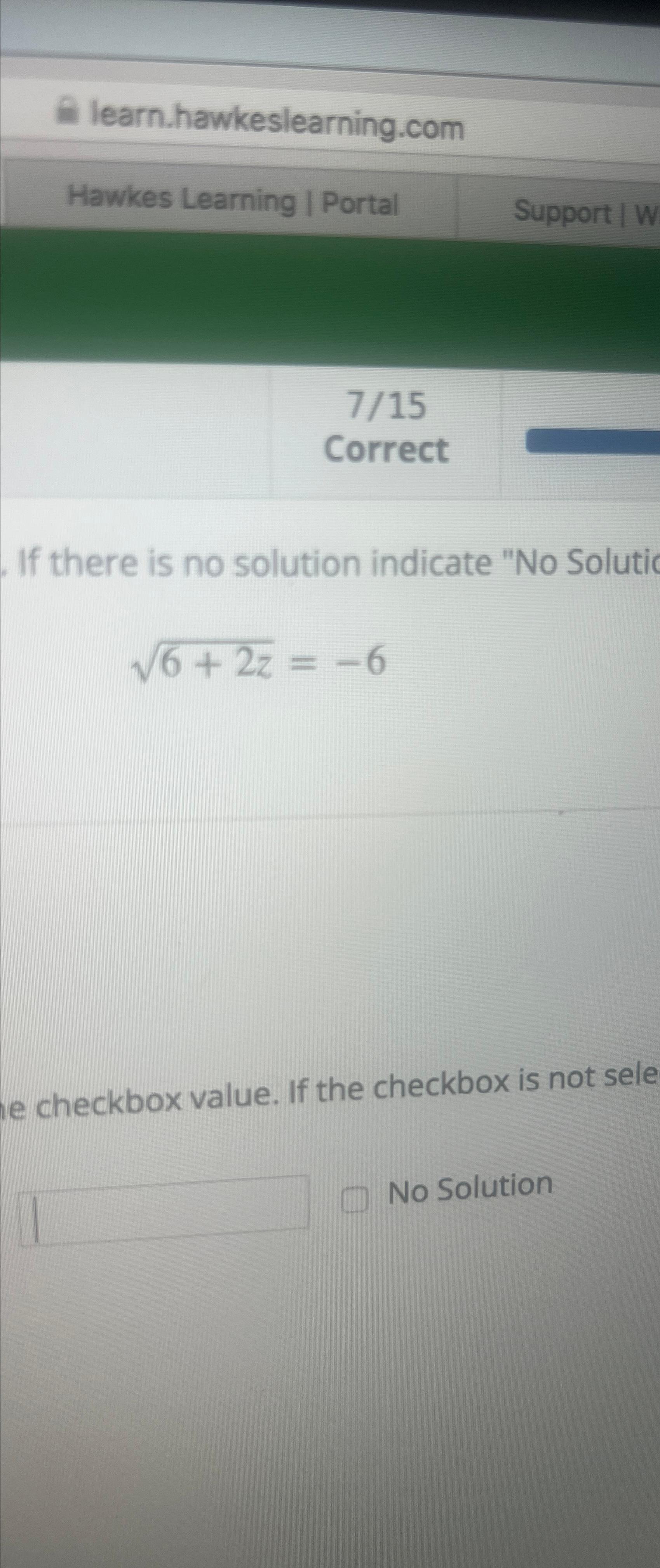Solved learn.hawkeslearning.comHawkes Learning | | Chegg.com