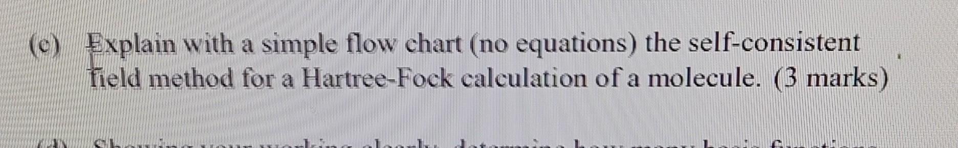 Solved c) Explain with a simple flow chart (no equations) | Chegg.com