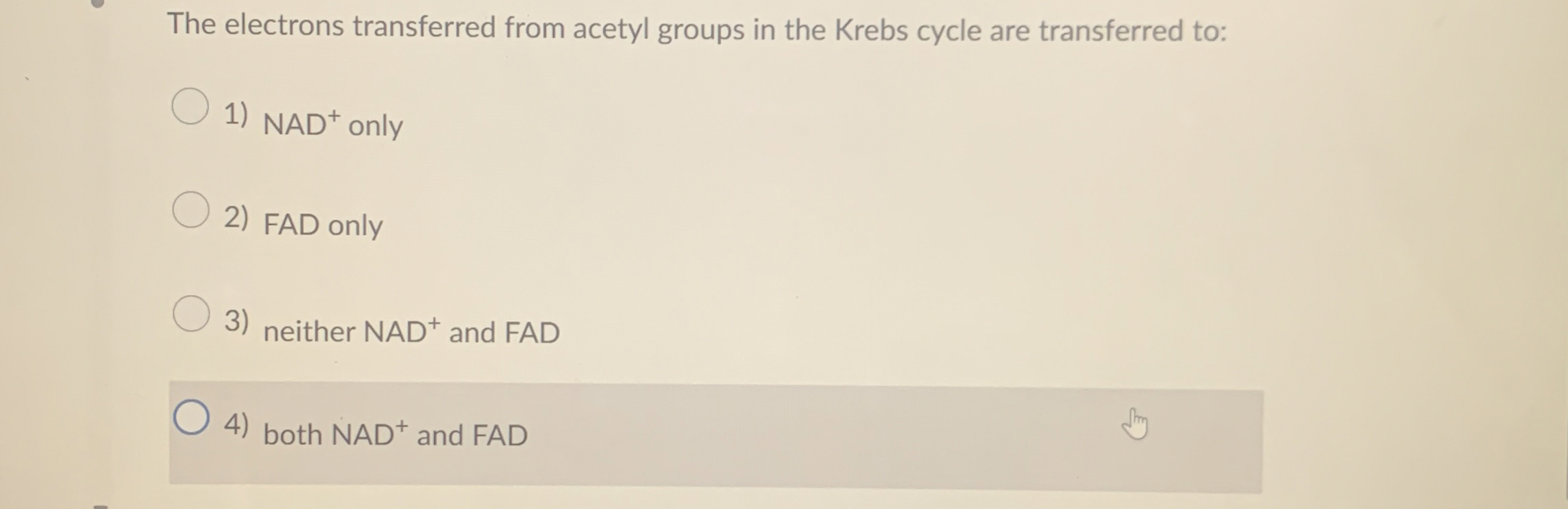 Solved The electrons transferred from acetyl groups in the | Chegg.com
