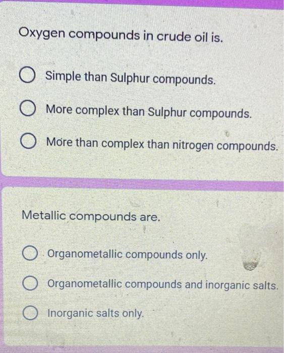 Solved General formula of naphthenic compounds is. O | Chegg.com