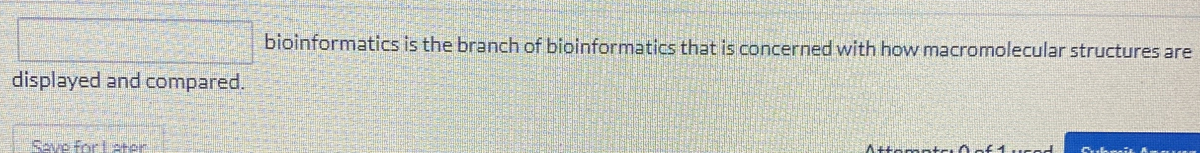 Solved ﻿bioinformatics is the branch of bioinformatics | Chegg.com