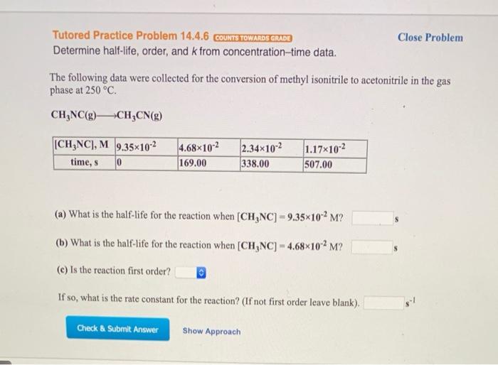Solved Close Prob Tutored Practice Problem 14.4.7 COUNTS | Chegg.com