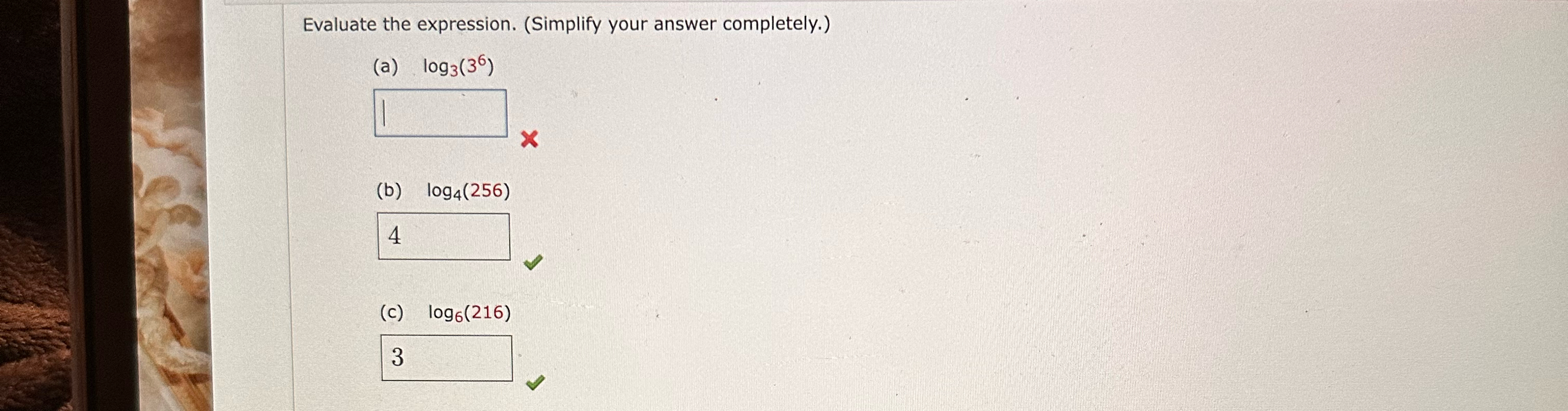 Evaluate The Expression Simplify Your Answer