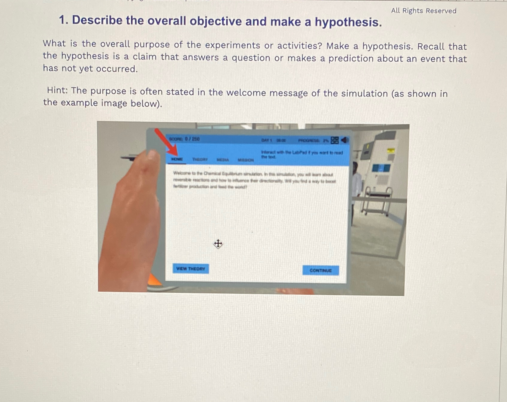 Solved Describe the overall objective and make a | Chegg.com