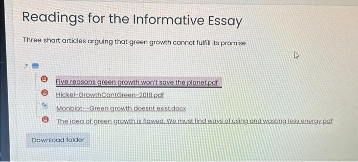 Using at least three of the articles posted on the | Chegg.com