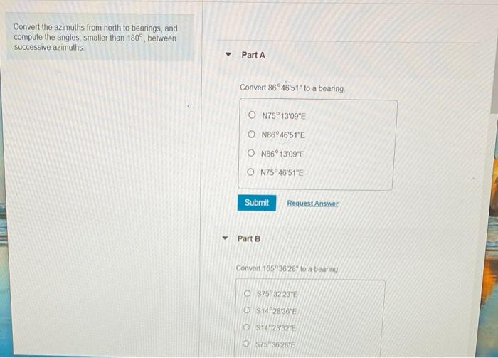 Solved Part A What is the angular misclosure for a | Chegg.com