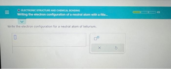 Solved Write the electron configuration for a neutral atom | Chegg.com