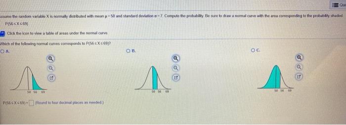 Solved Que Ssume The Random Variable X Is Normally 