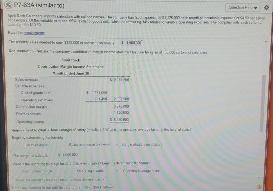 Solved What is the operating leverage factor at this level | Chegg.com