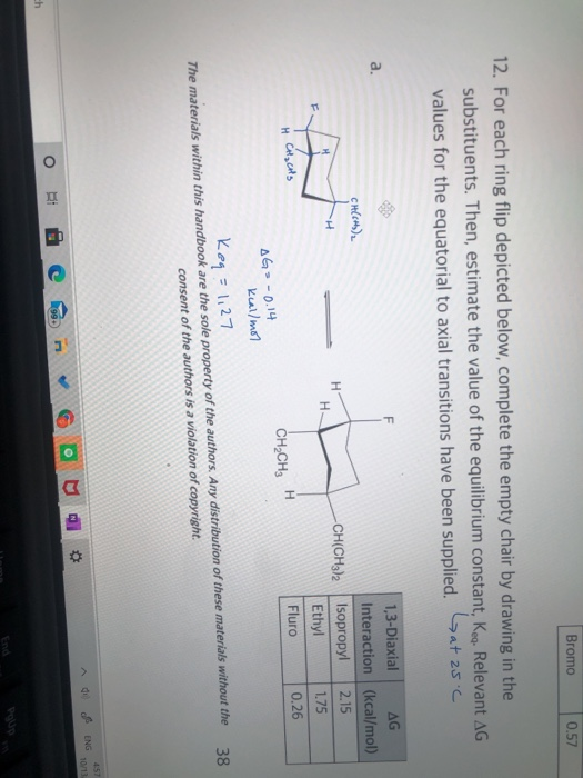 I can calculate delta G but my k is incorrect when | Chegg.com