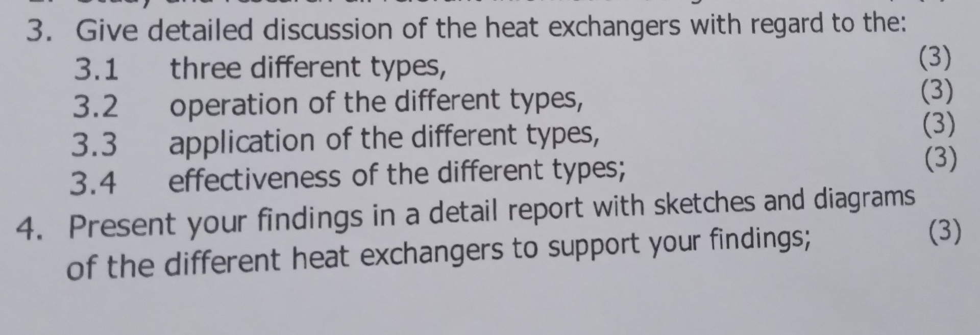Solved Give detailed discussion of the heat exchangers with | Chegg.com