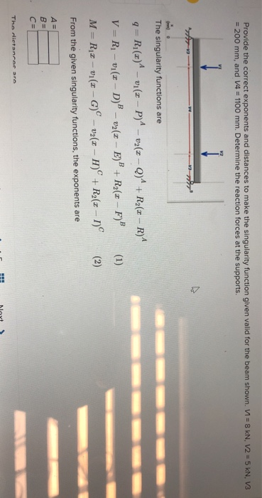 Solved Provide the correct exponents and distances to make | Chegg.com