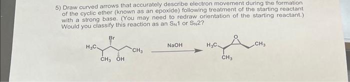 Solved 4) The following reaction occurs through an SN1 | Chegg.com