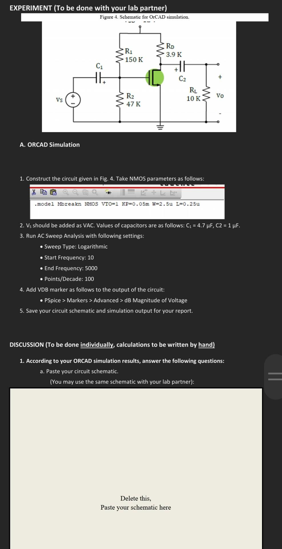 EXPERIMENT (To be done with your lab partner) Figure | Chegg.com