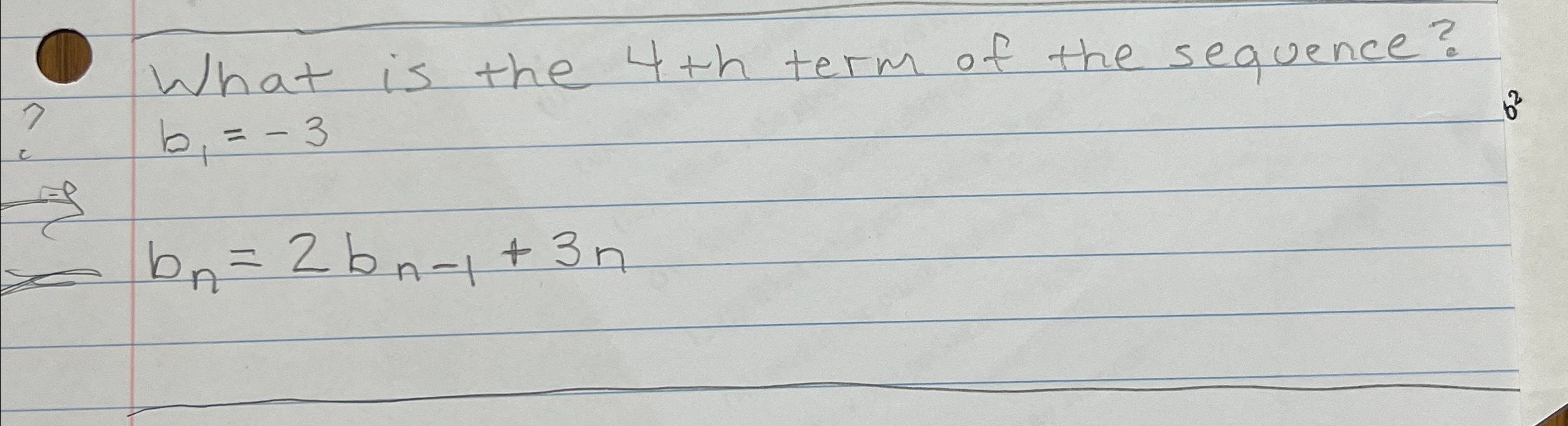 What is the 4 ﻿th term of the | Chegg.com