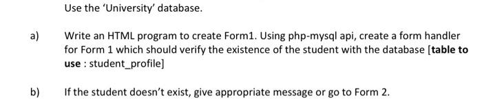 Solved Form1 Student Login form Student Id: Password: | Chegg.com