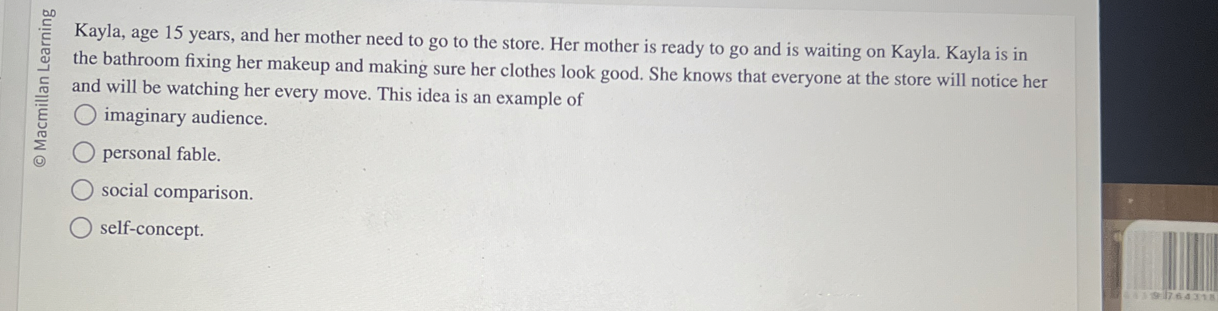 Solved Kayla, age 15 ﻿years, and her mother need to go to | Chegg.com