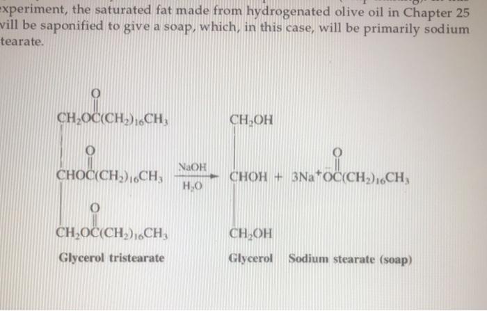 Solved A saponification of coconut oil occured. This | Chegg.com