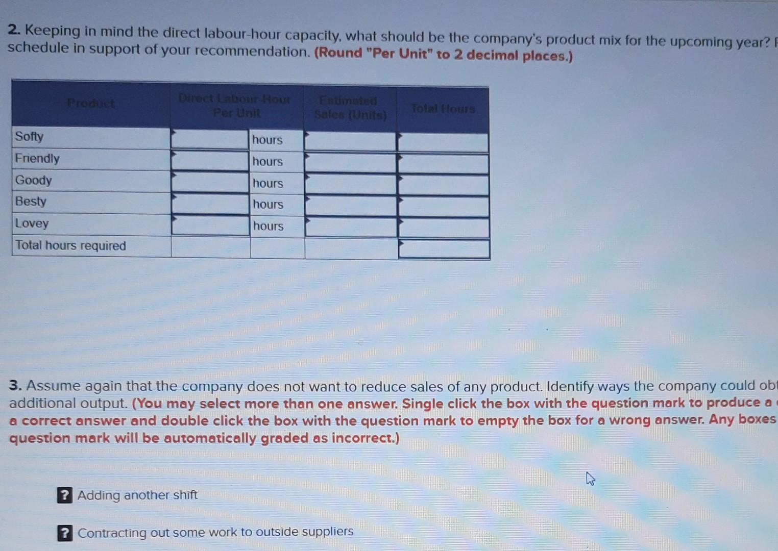Solved Problem 9-6 Utilizing a Constrained Resource (LO2- | Chegg.com