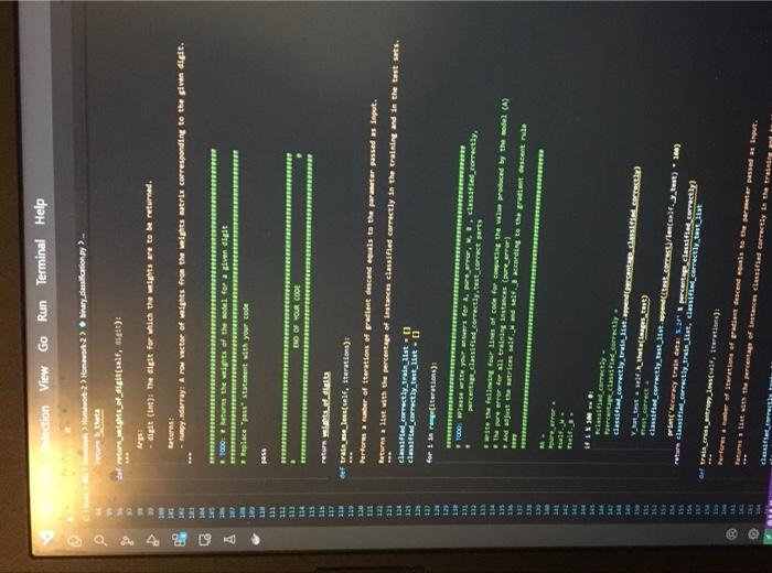 Solved fill the commented to do parts, codes should be | Chegg.com