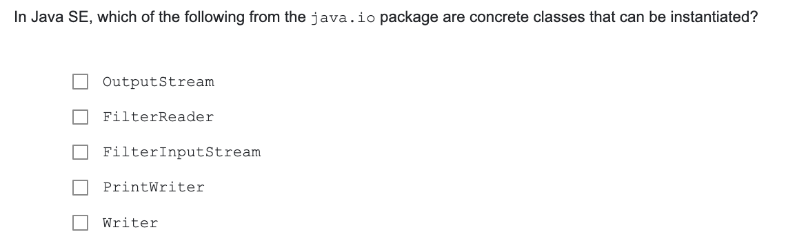 Solved which of the following statements are valid about | Chegg.com