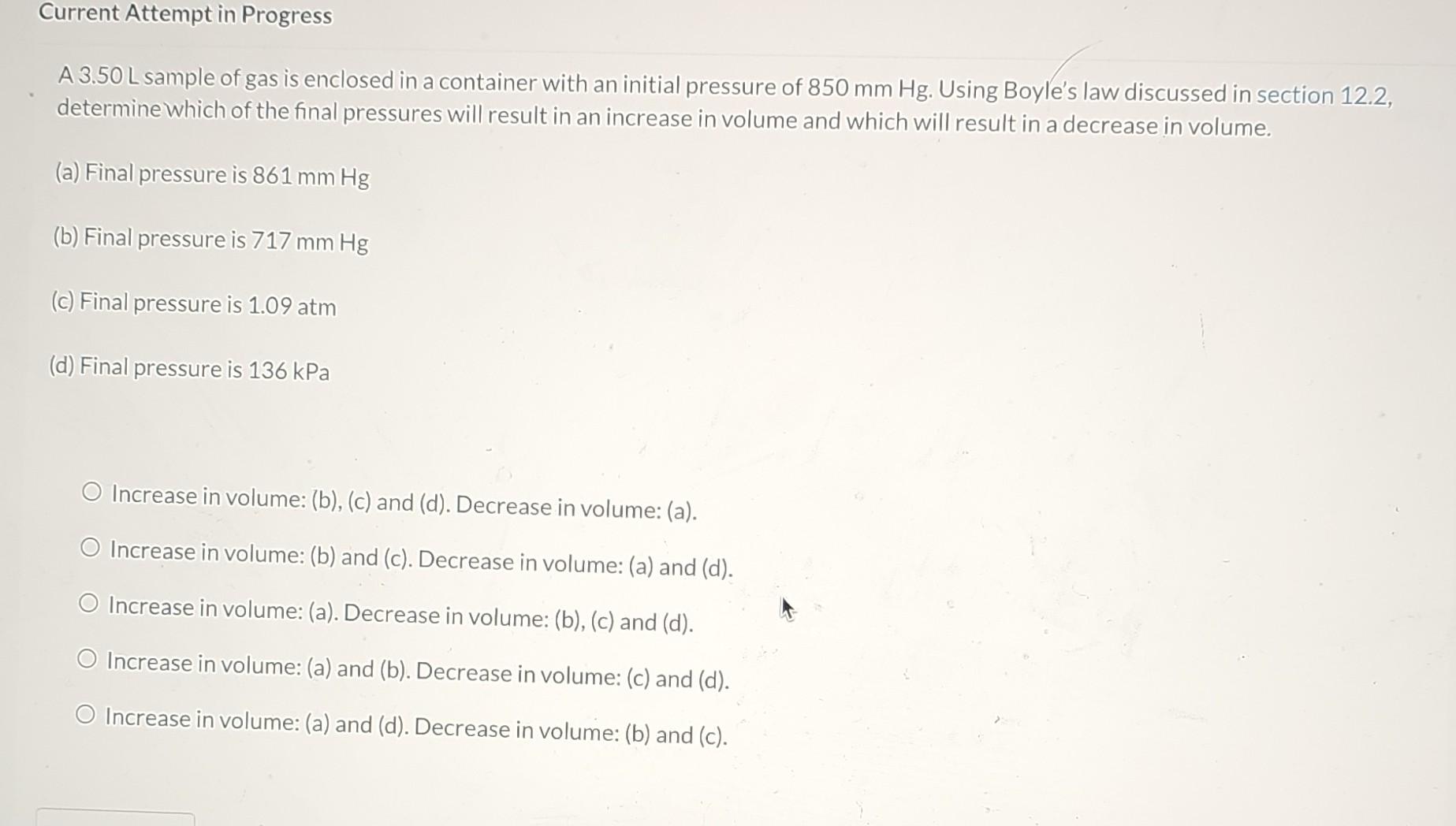 Solved In the lab, students decomposed a sample of calcium | Chegg.com
