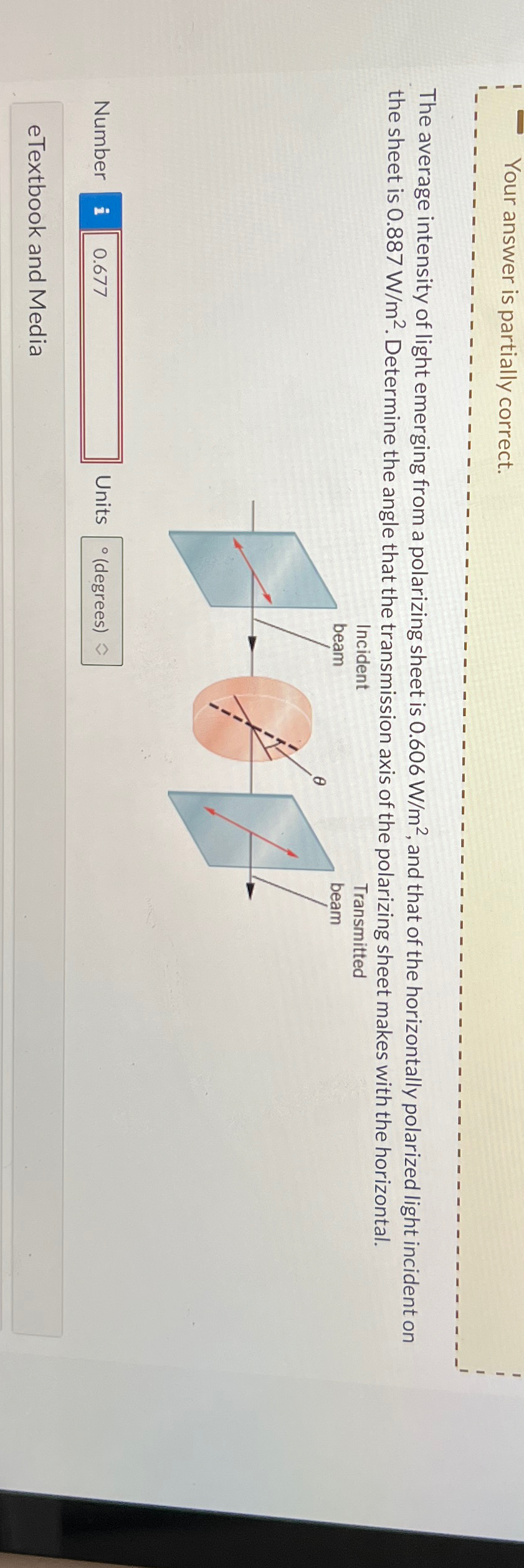 Solved Your answer is partially correct.The average | Chegg.com