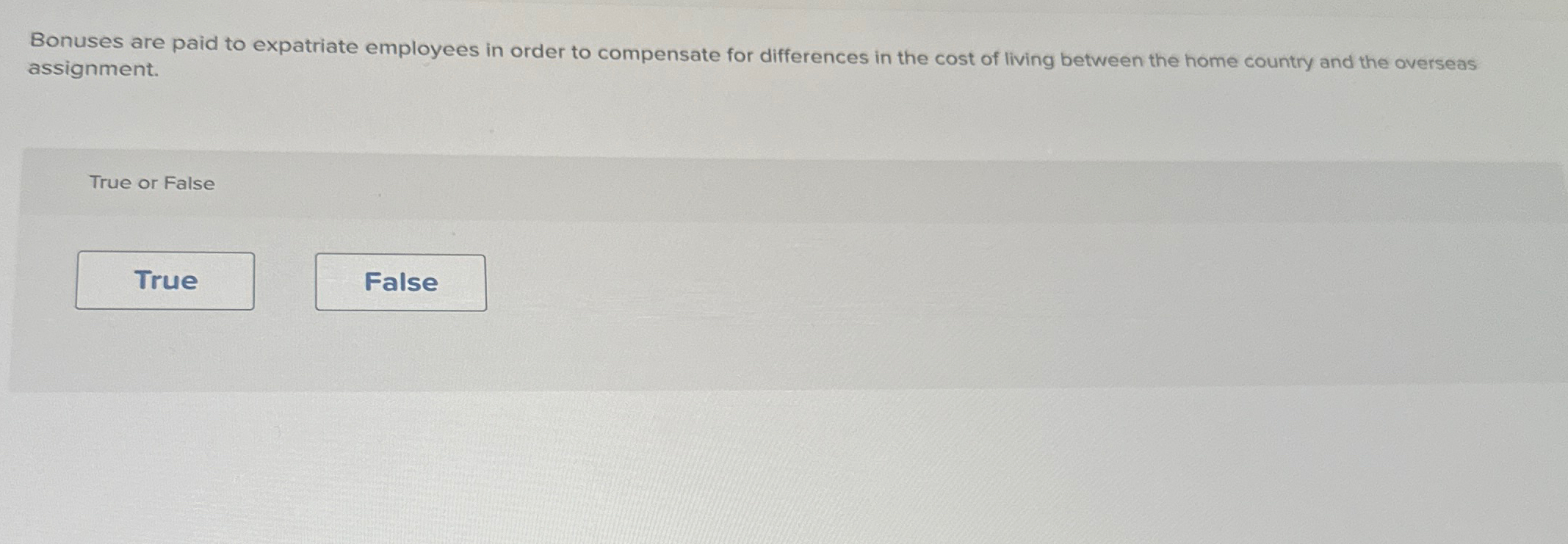Solved Bonuses are paid to expatriate employees in order to | Chegg.com