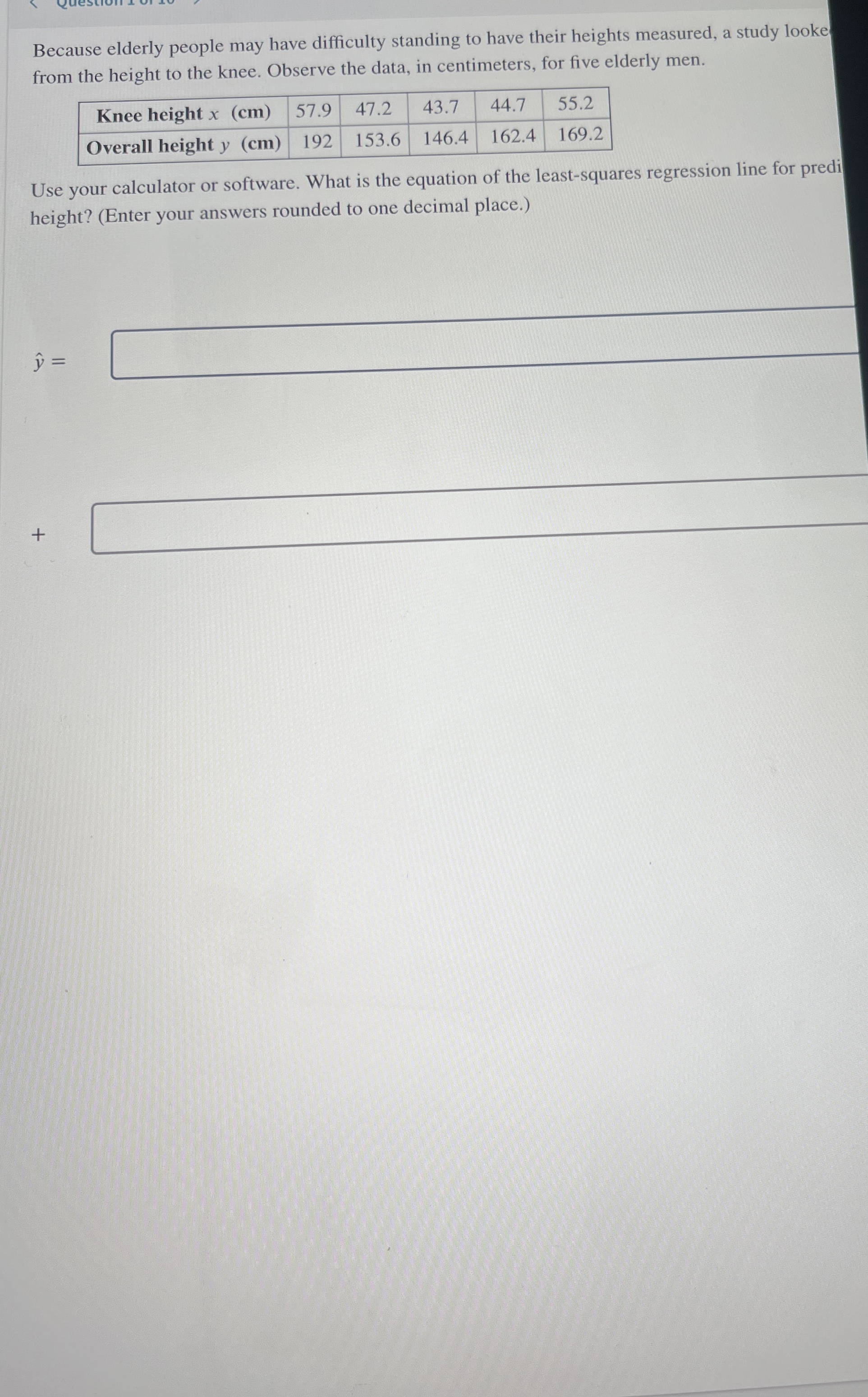 Solved Because elderly people may have difficulty standing | Chegg.com