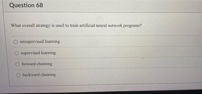 Solved In supervised learning, how does the machine learn? O | Chegg.com