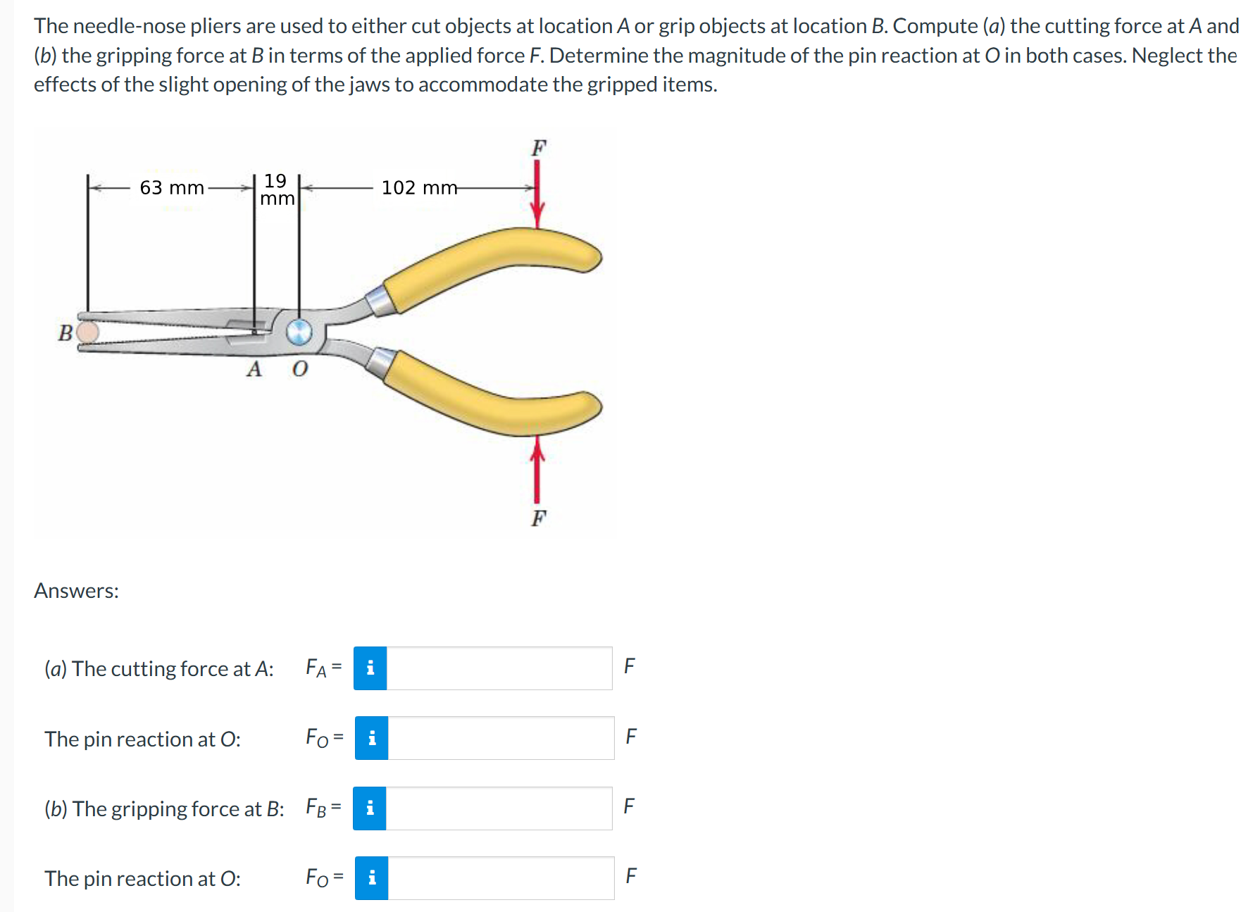 Solved The needle-nose pliers are used to ﻿either cut | Chegg.com