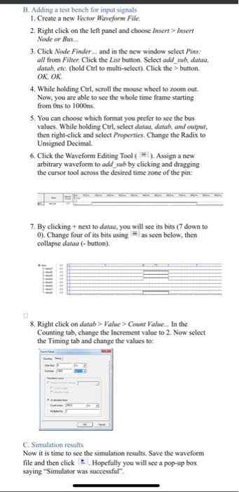 Solved A. Using the Mega Function Wizard for building an | Chegg.com