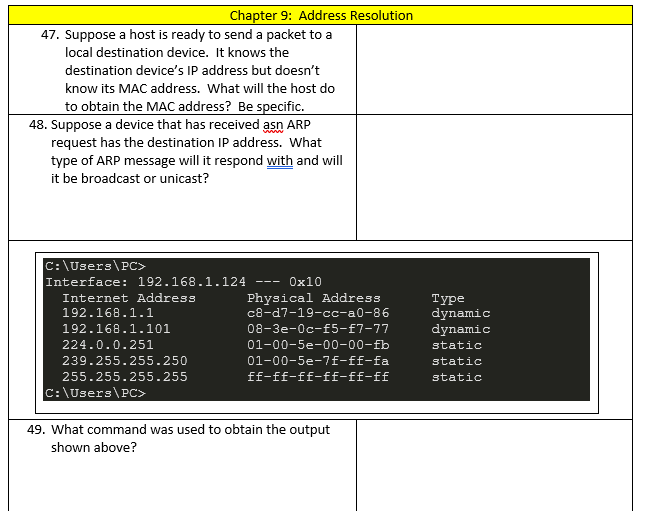 Solved 47. ﻿Suppose a host is ready to send a packet to a | Chegg.com