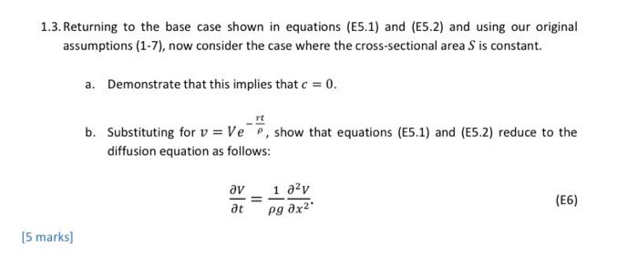 In order to formulate a simple mathematical model of | Chegg.com