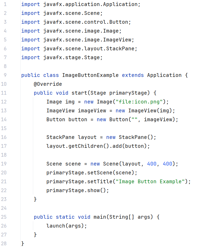Solved What will be displayed on the button? | Chegg.com