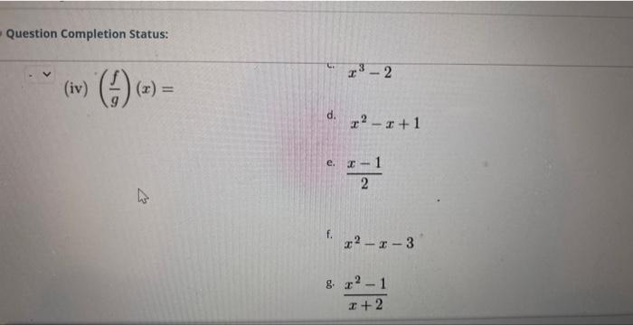 Solved uestion Completion Status: Perform the indicated | Chegg.com Solved uestion Completion Status: Perform the indicated | Chegg.com