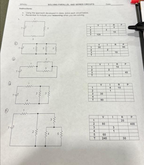 - Using the approach developed in class, solve each | Chegg.com
